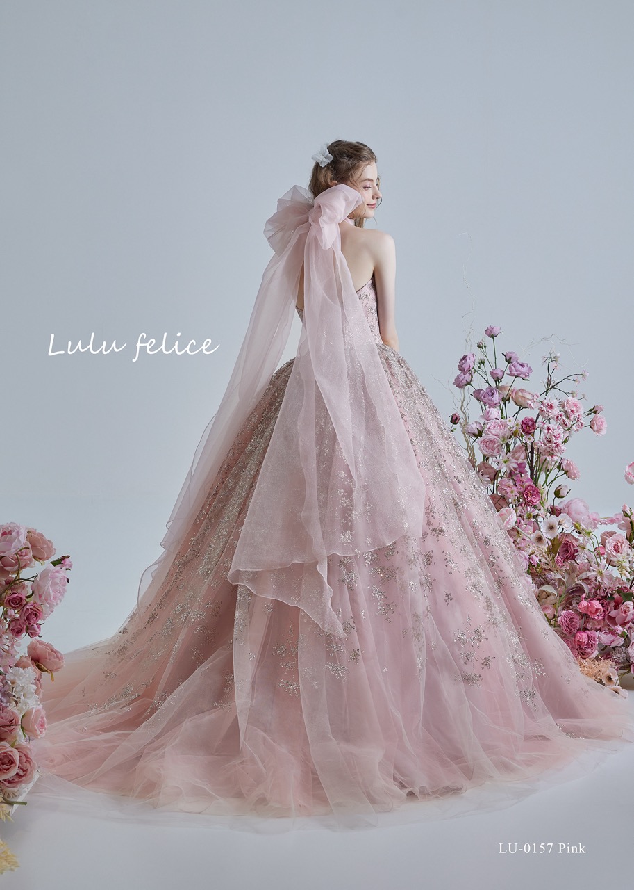 【新作ドレス】Lulu felice（ルル・フェリーチェ）2024年8月新作ドレス♡繊細なカラーリングとグリッターの煌めきがときめきを与える ...
