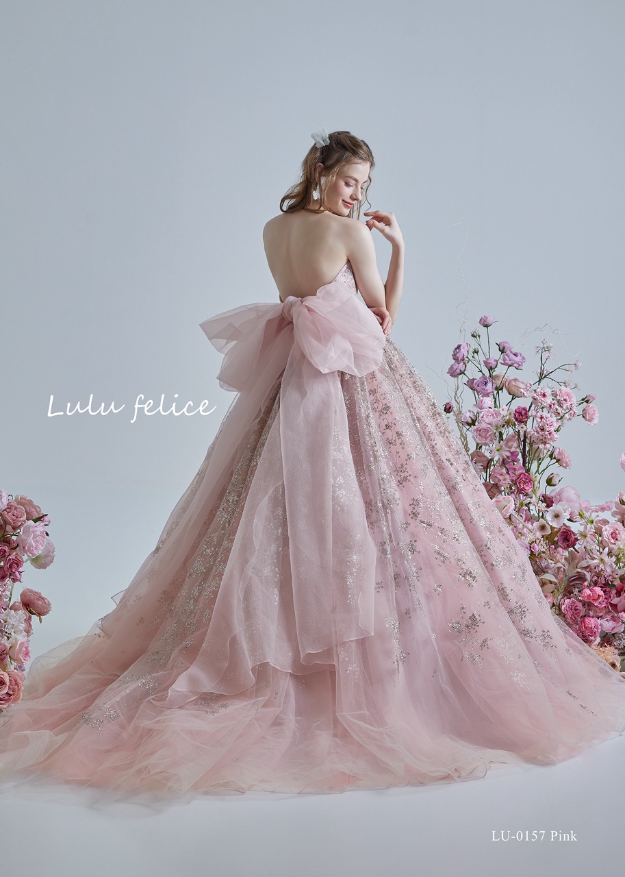 【新作ドレス】Lulu felice（ルル・フェリーチェ）2024年8月新作ドレス♡繊細なカラーリングとグリッターの煌めきがときめきを与える ...