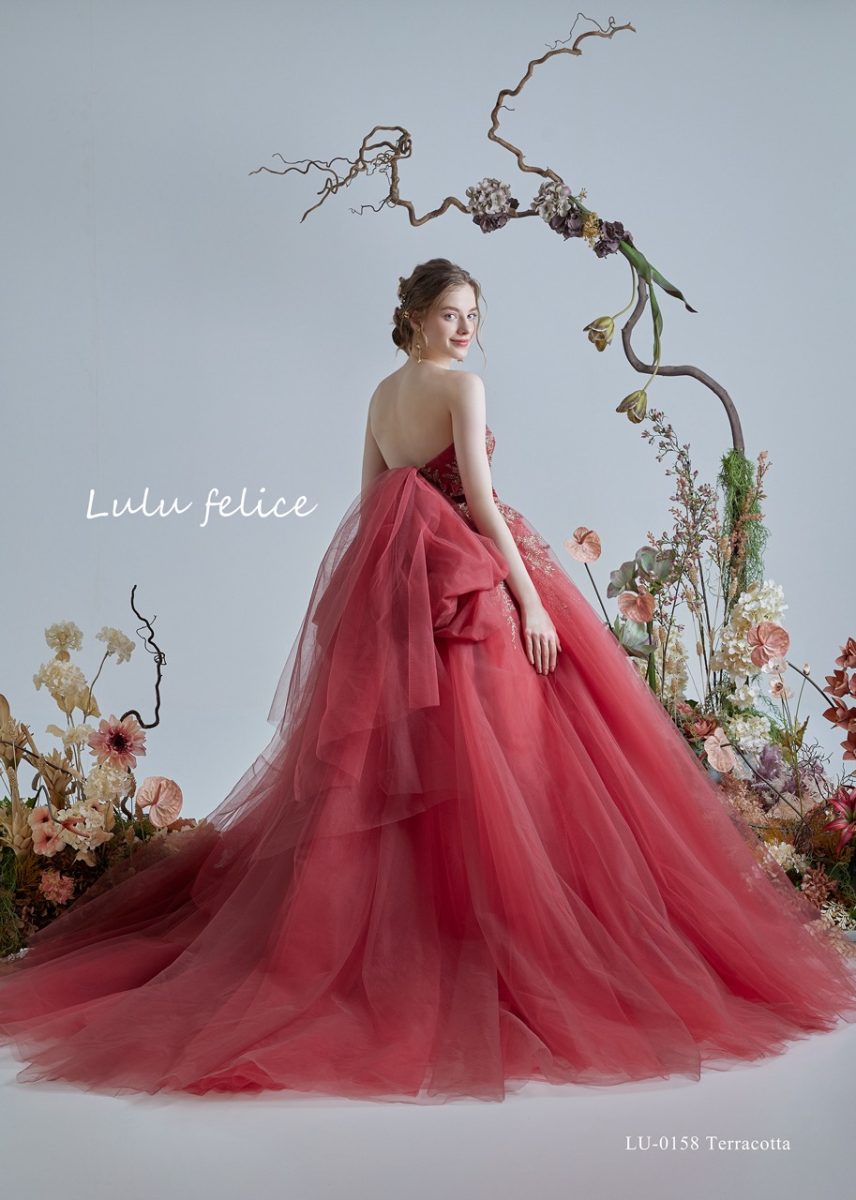 【新作ドレス】Lulu felice（ルル・フェリーチェ）2024年8月新作ドレス♡繊細なカラーリングとグリッターの煌めきがときめきを与える ...