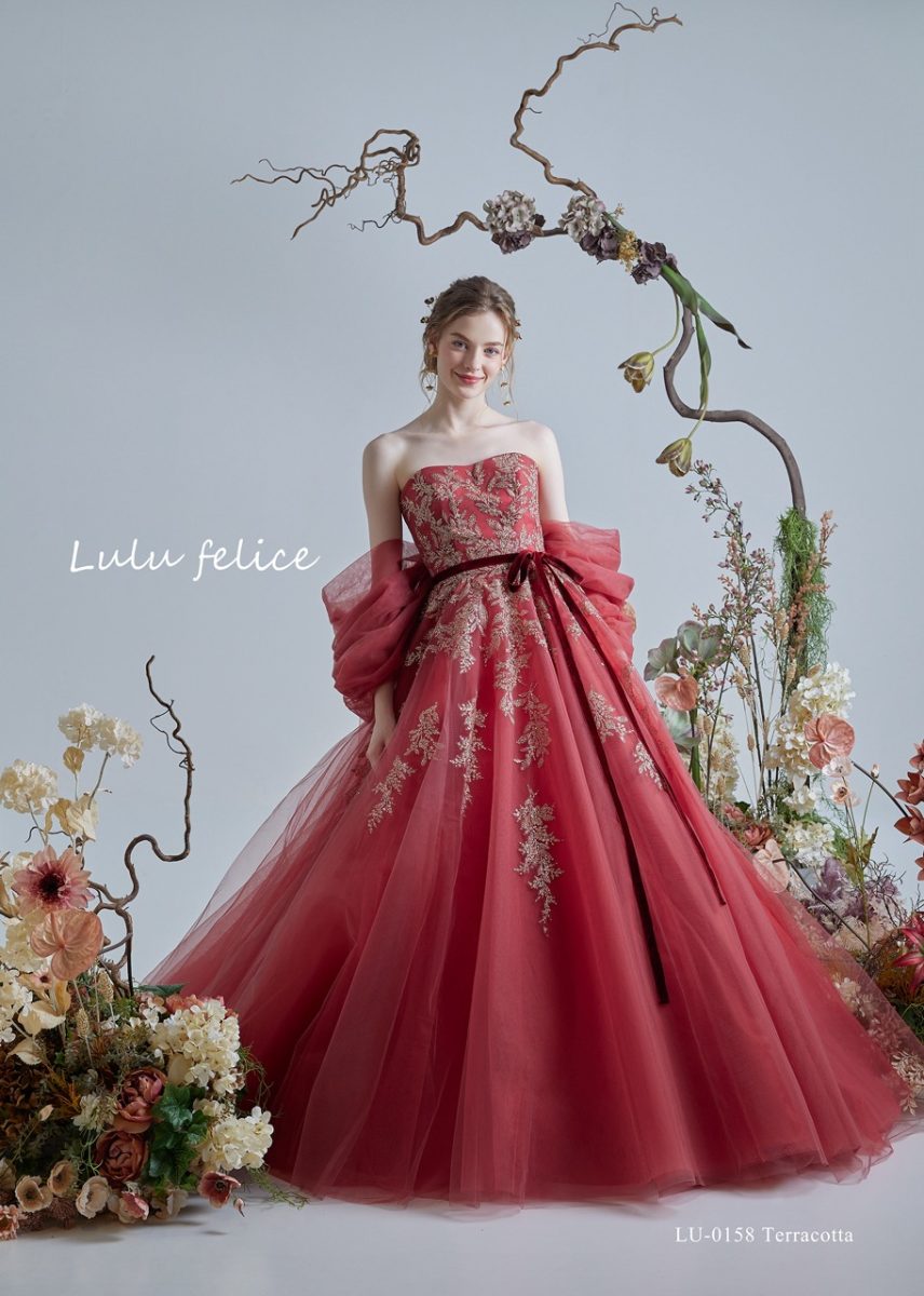 【新作ドレス】Lulu felice（ルル・フェリーチェ）2024年8月新作ドレス♡繊細なカラーリングとグリッターの煌めきがときめきを与える ...