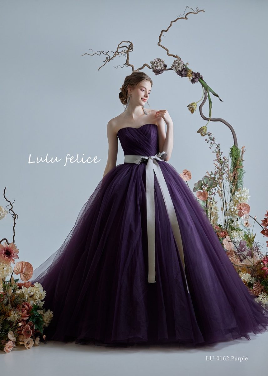 【新作ドレス】Lulu felice（ルル・フェリーチェ）2024年8月新作ドレス♡繊細なカラーリングとグリッターの煌めきがときめきを与えるドレスコレクション - DRESSY【公式 ...