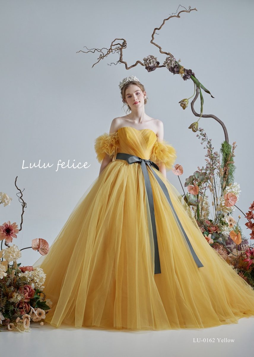 【新作ドレス】Lulu felice（ルル・フェリーチェ）2024年8月新作ドレス♡繊細なカラーリングとグリッターの煌めきがときめきを与えるドレスコレクション - DRESSY【公式 ...