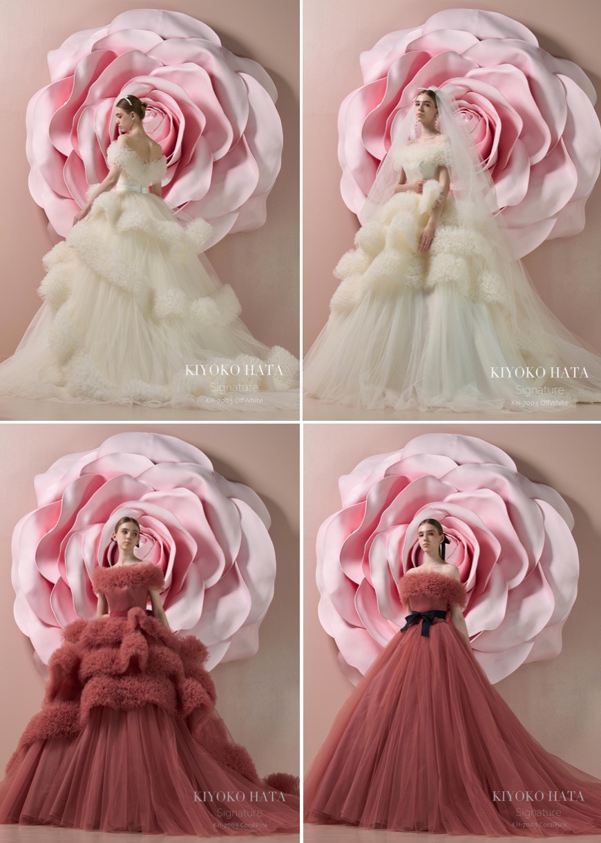 【新作ドレス KIYOKO HATA】NEW CONCEPT BRAND “ KIYOKO HATA signature ”のウェディング ...