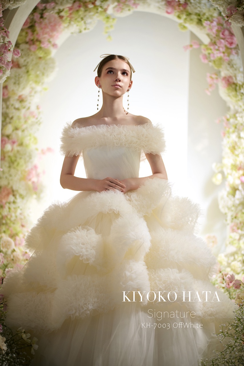 【新作ドレス KIYOKO HATA】NEW CONCEPT BRAND “ KIYOKO HATA signature ”のウェディングドレスコレクションをご紹介♡ - DRESSY【公式 ...